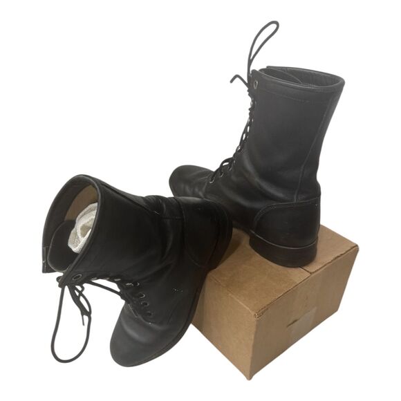 Justin Boots | Shoes | Justin Roper Kiltie Boots Women Sz 65 C High Top ...